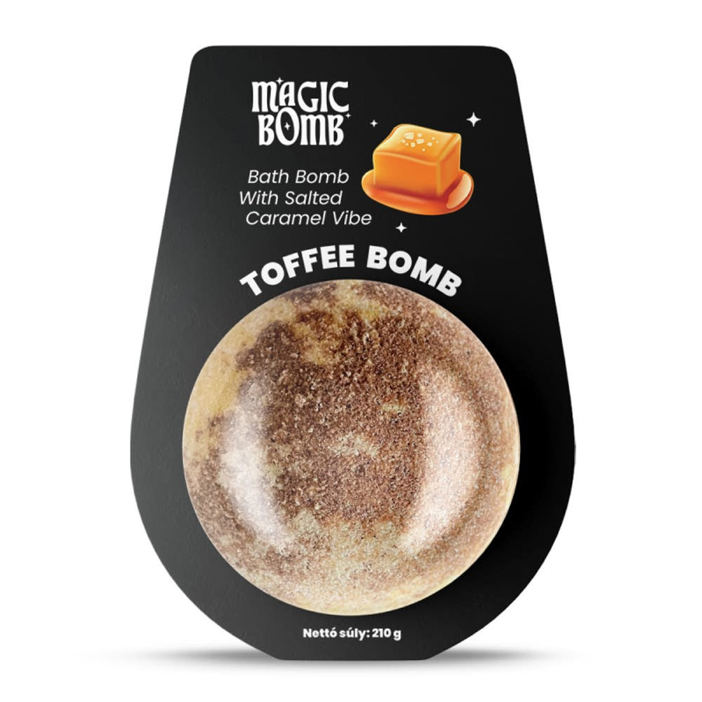 Magic Bomb Toffee fürdőbomba - 210 g