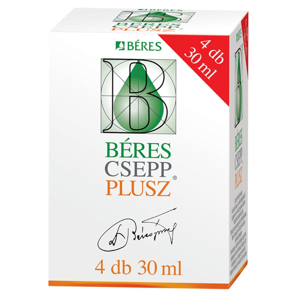 Béres Csepp Plusz 4x30 ml - 120 ml