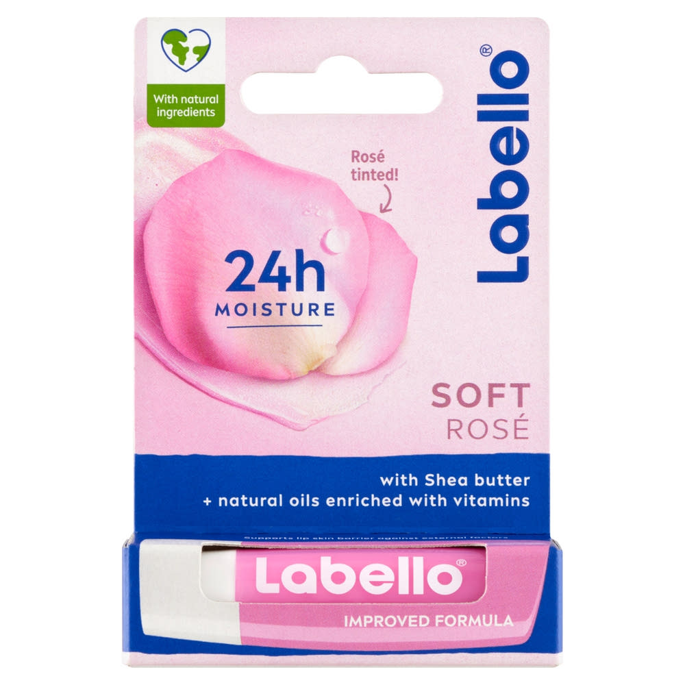 Labello Soft Rose ajakápoló - 4,8 g