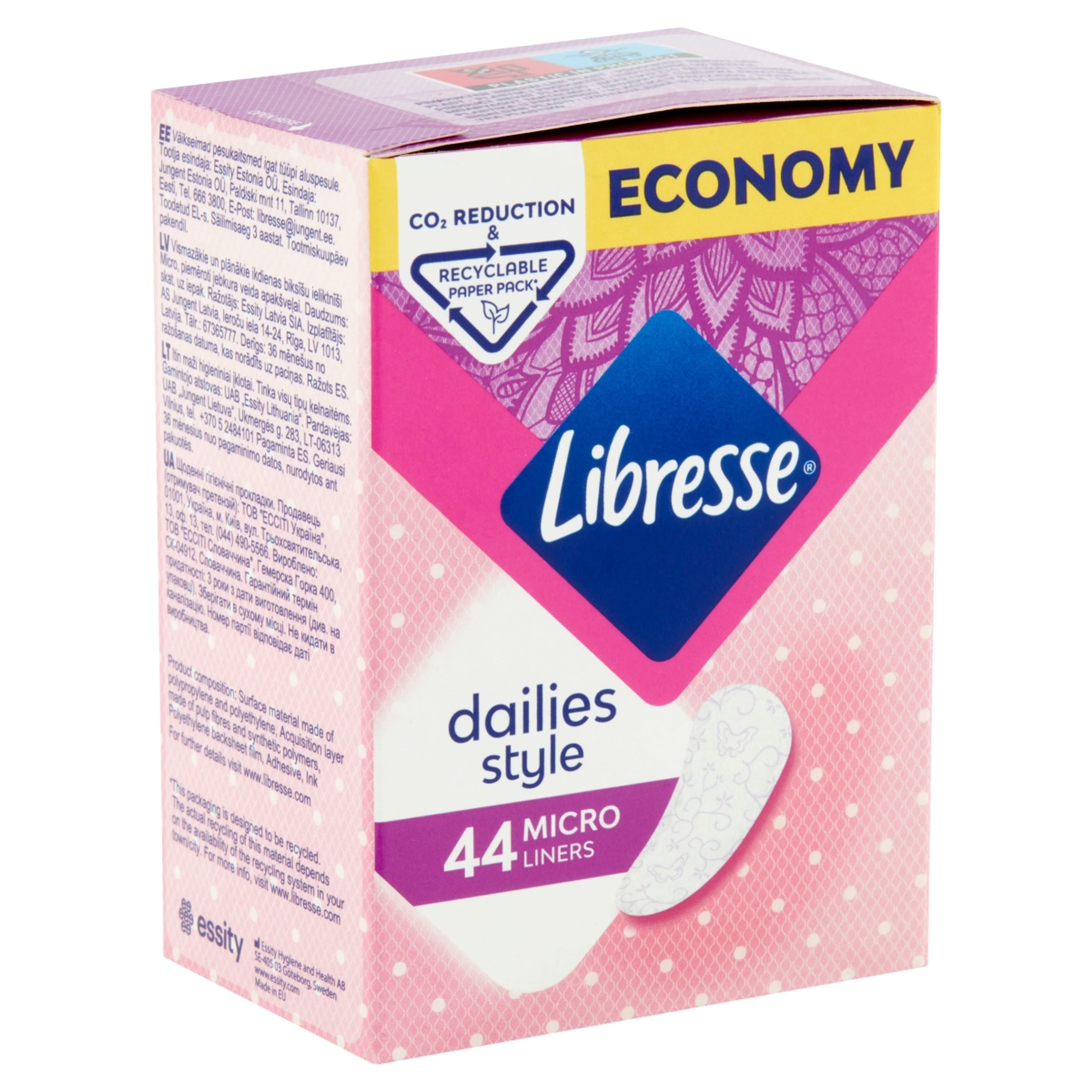 Libresse Micro tisztasági betét - 44 db