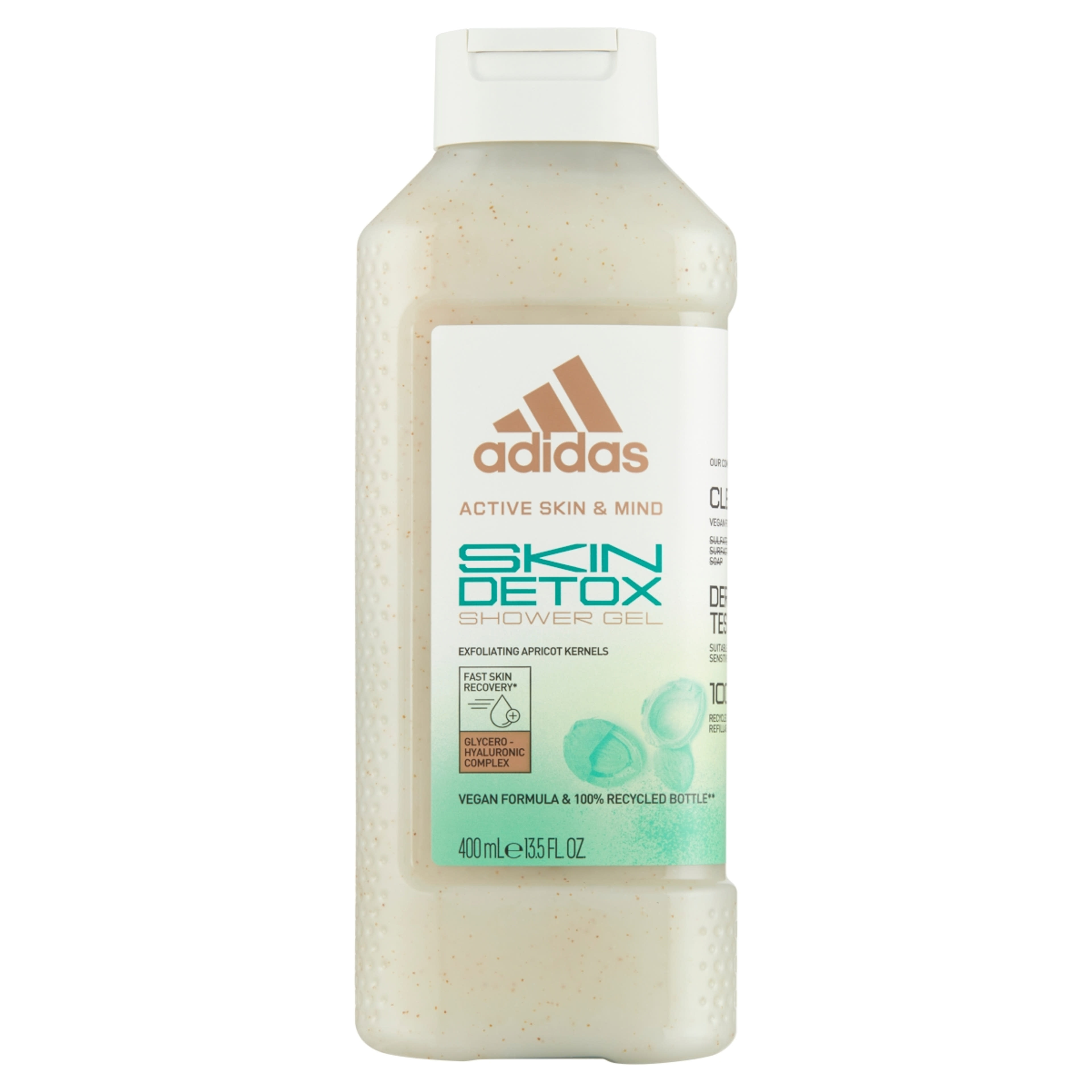 Adidas Active Skin&Mind Skin Detox női tusfürdő - 400 ml
