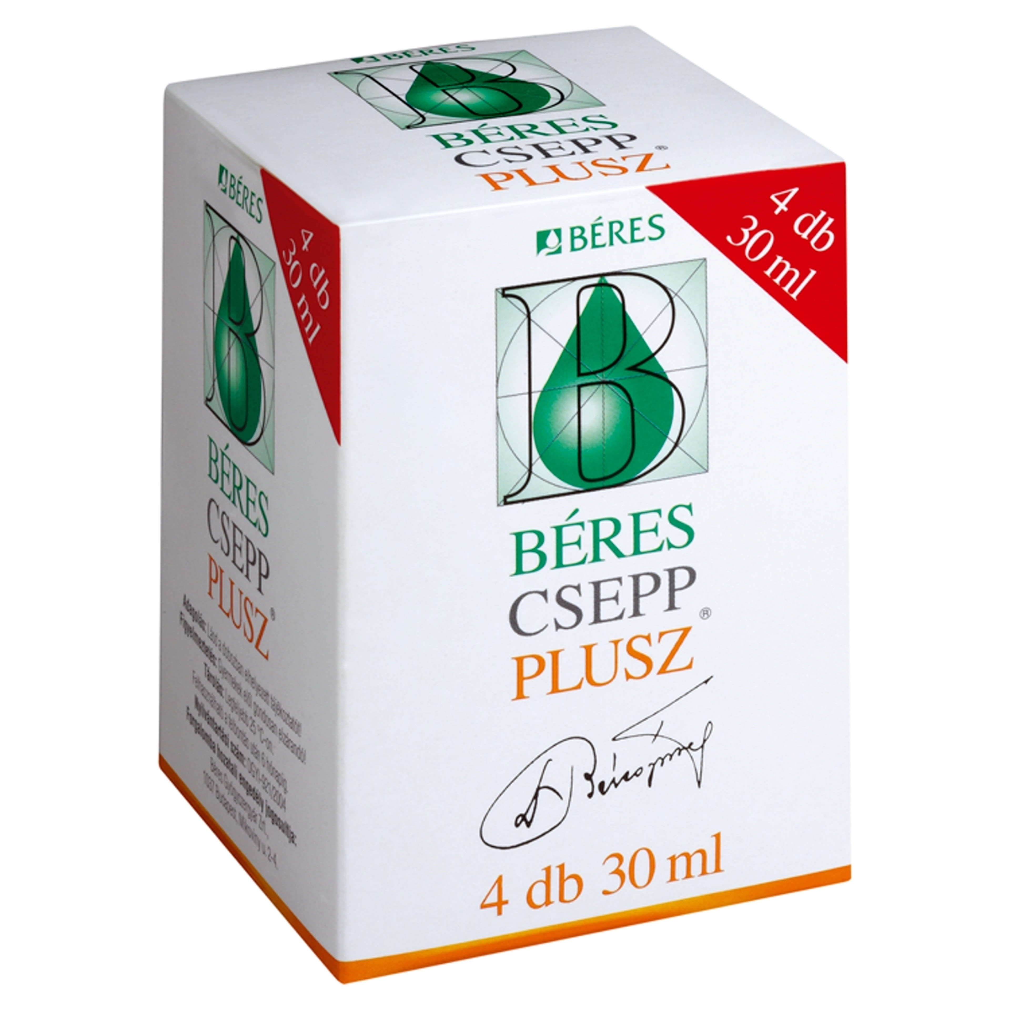Béres Csepp Plusz (4*30 ml) - 120ml